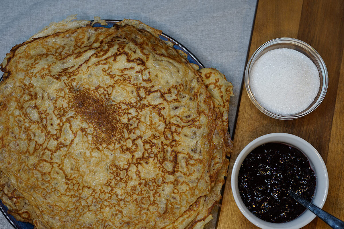 Pandekager - Opskrift på verdens bedste pandekagedej