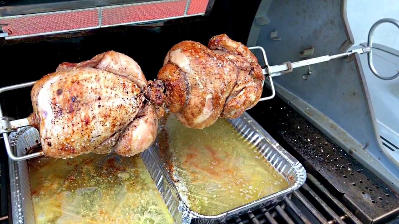 Libanesisk kylling med 7 krydderi | Arabisk kylling på rotisseri