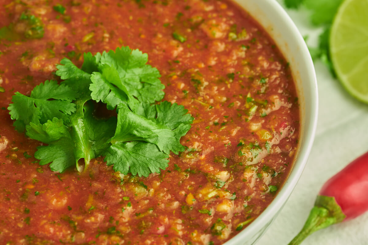 Mexicansk salsa - Nem opskrift på hurtig tomatsalsa