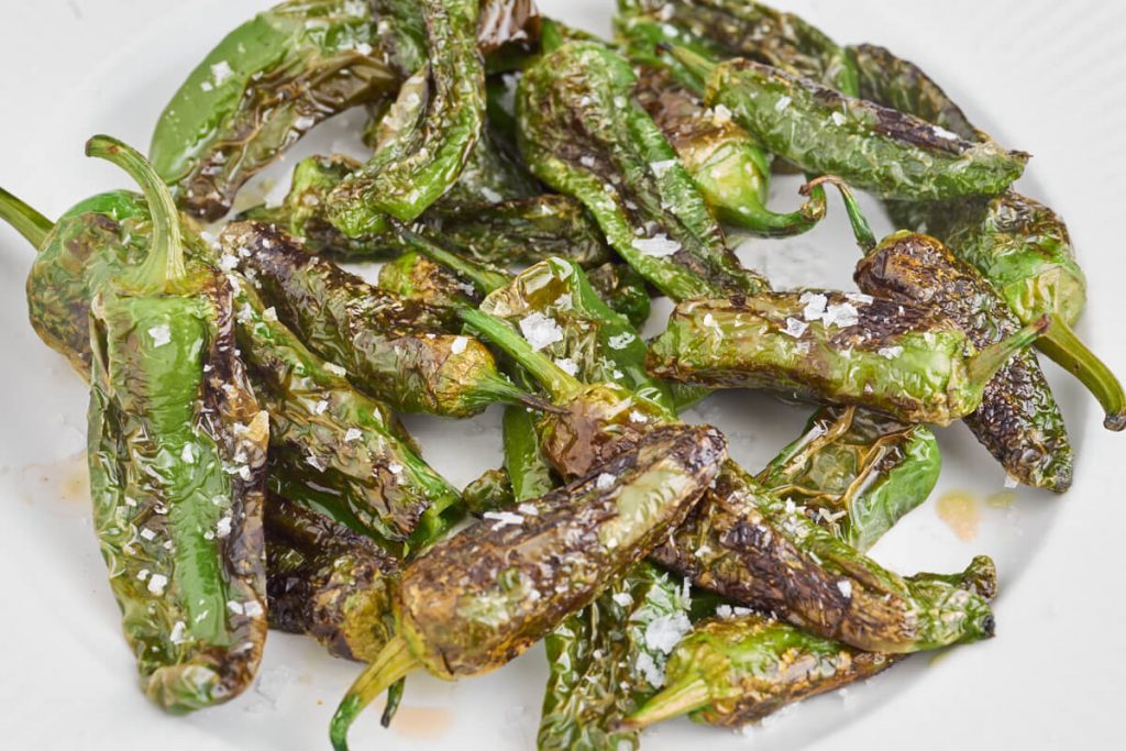 Stegte tapas peber - Pimientos de Padrón - Nem tapasret