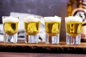 Æblekage shots - Shots der smager af gammeldags æblekage