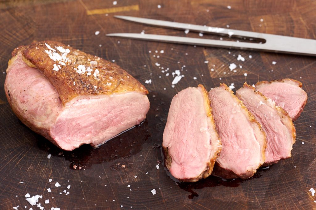 Andebryst i ovn - Nem opskrift på stegt andebryst med sprødt skind