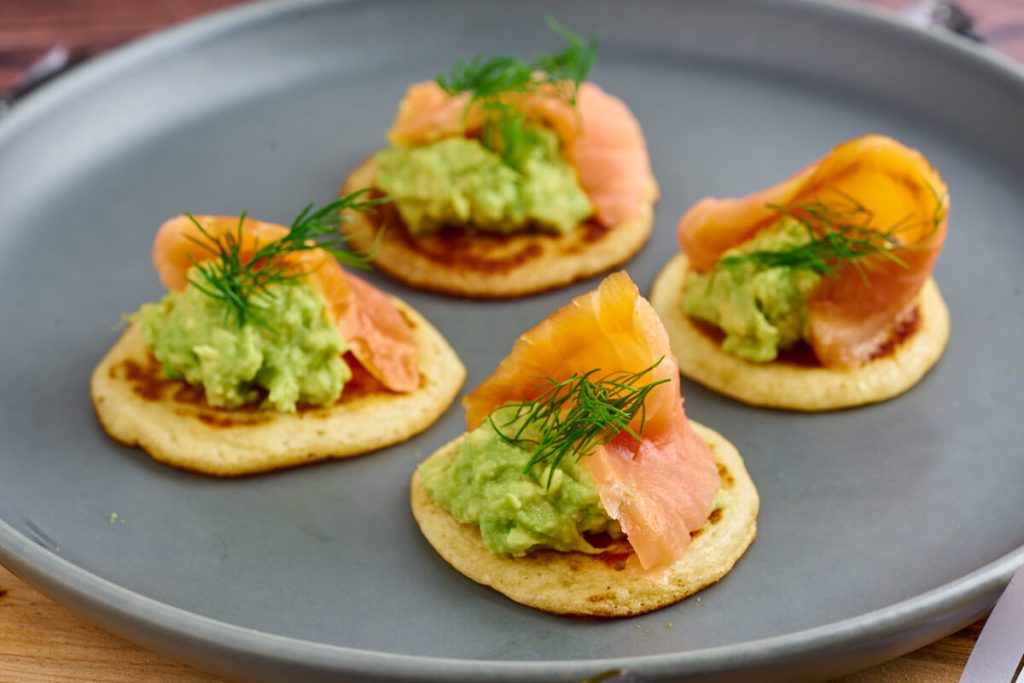 Blinis - 10+ ideer og opskrifter på lækre blinis til forret