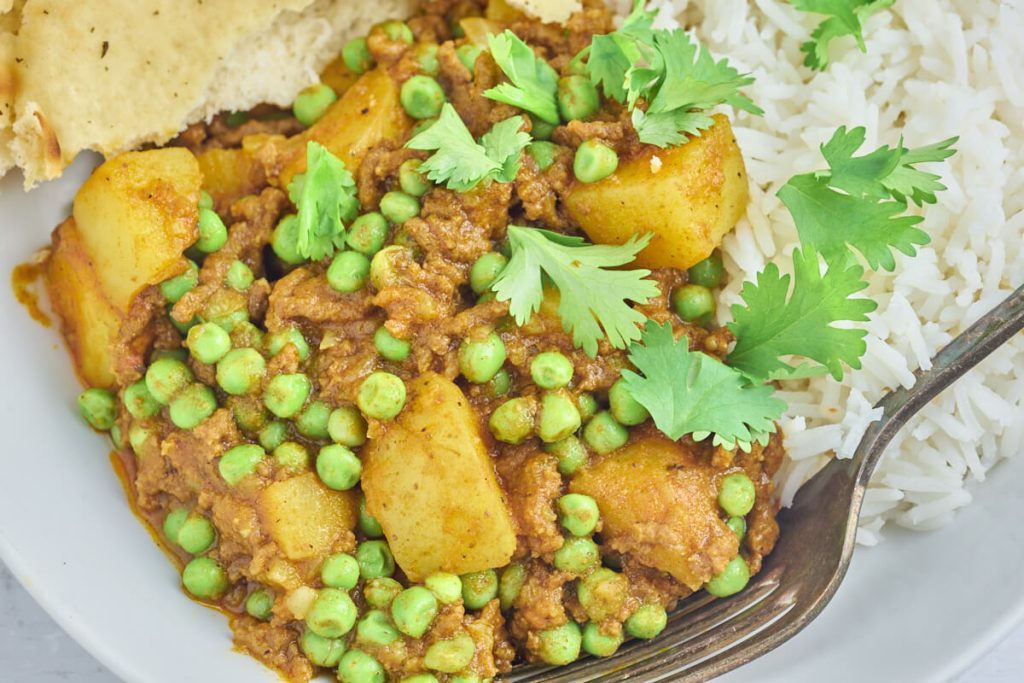 Keema aloo - Opskrift på nem Pakistansk/Indisk gryderet