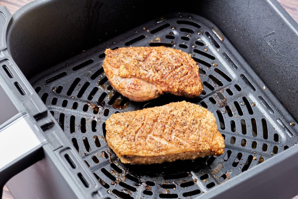 Andebryst i airfryer - Nem opskrift på rosastegte andebryster