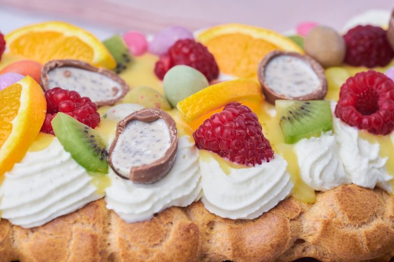 Påske walesstang med appelsin curd og påskeæg - Nem opskrift