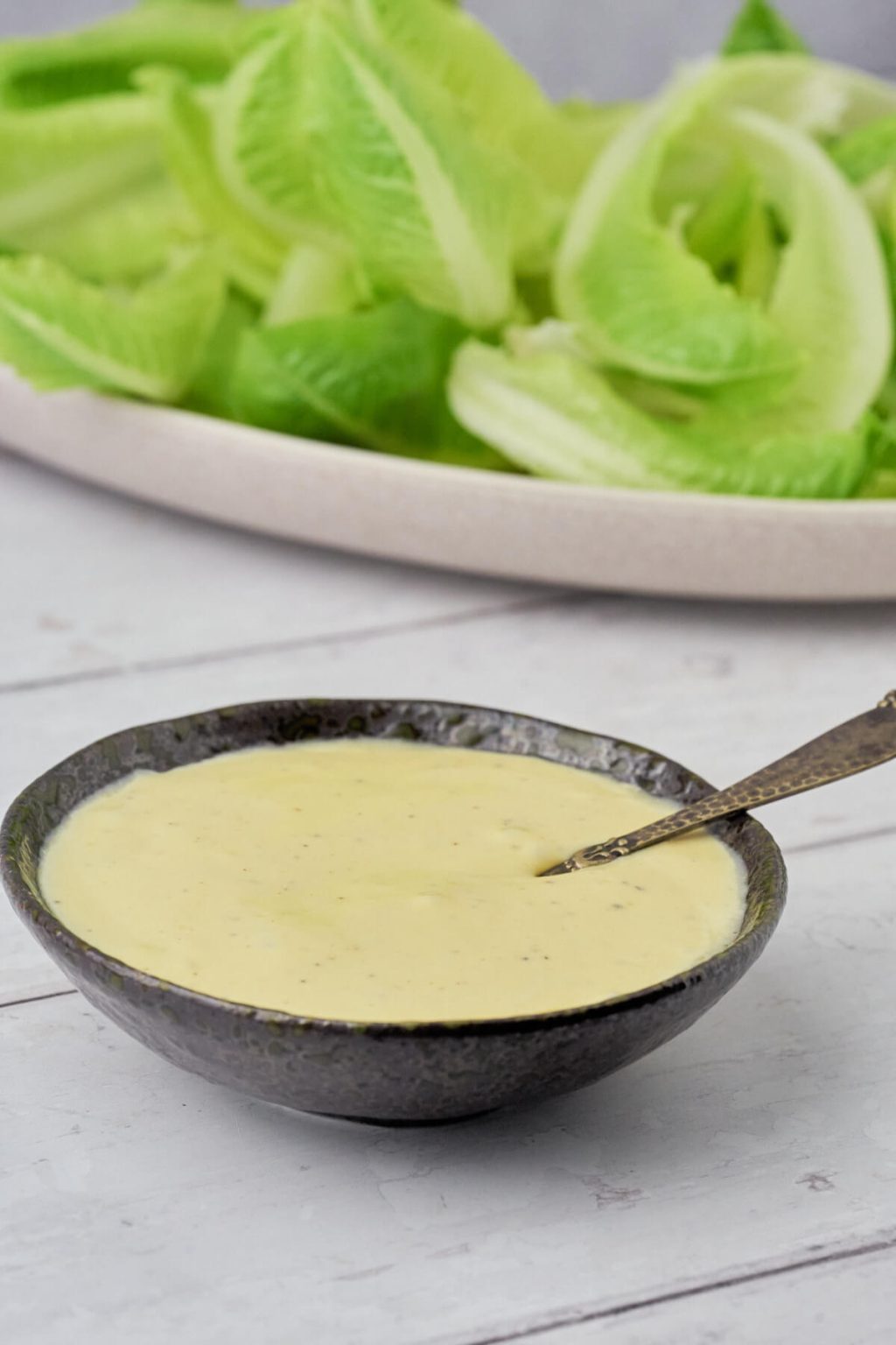 Cæsardressing - Opskrift på cremet dressing til cæsarsalat