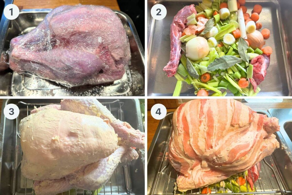 Farseret kalkun - Tilberedning af saftig hel kalkun i ovn