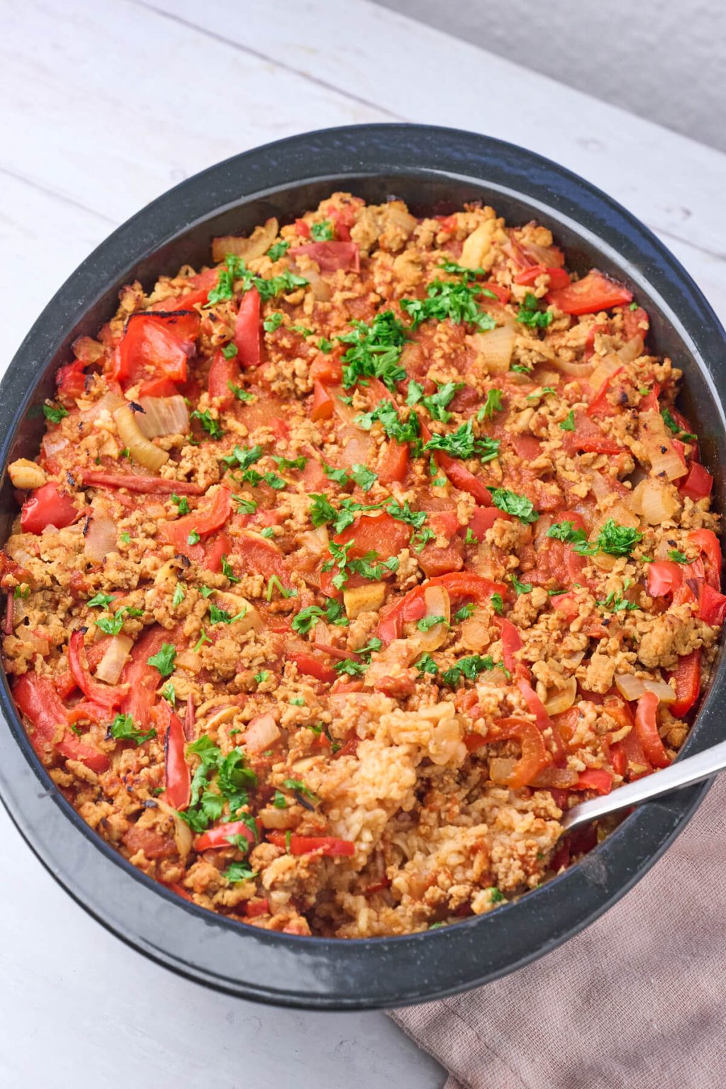 Ungarsk risret med kylling og peberfrugt - Nem hverdagsmad